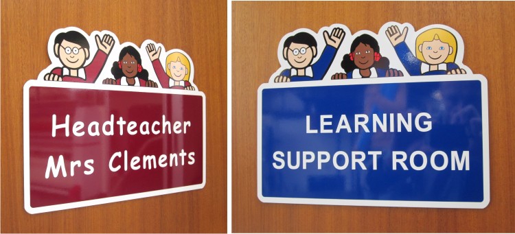 Character Classroom Door Signs - Signs 4 Schools
