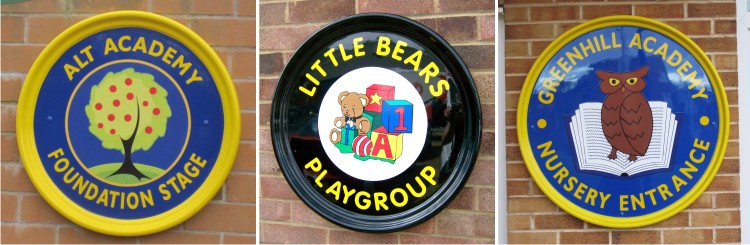 GRP Fibreglass School Signage - Signs 4 Schools