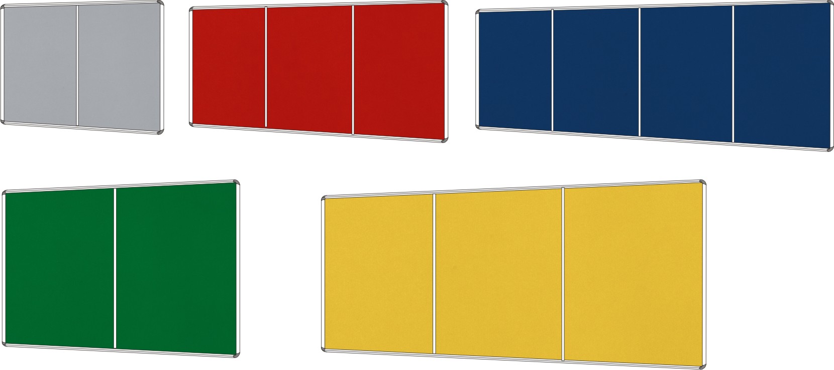 Shield Multi-Bank Notice Boards - Signs 4 Schools