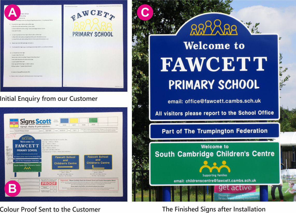 Main School Signs - Signs 4 Schools