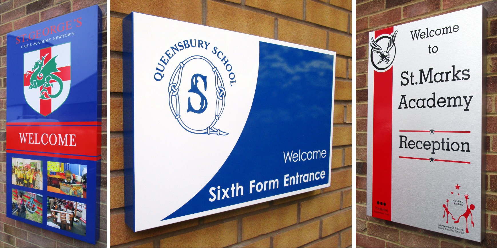 Box Tray School Signs - Signs 4 Schools