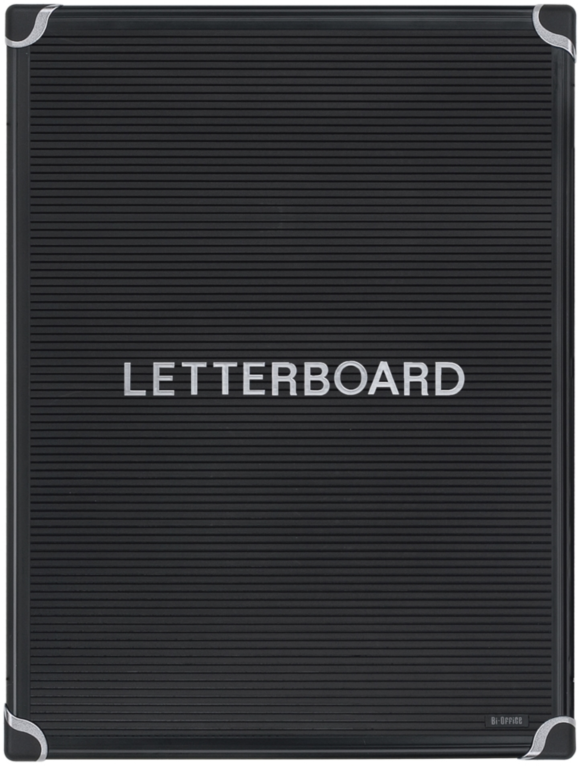Bi-Office Black Frame Grooved Letter Board - Signs 4 Schools