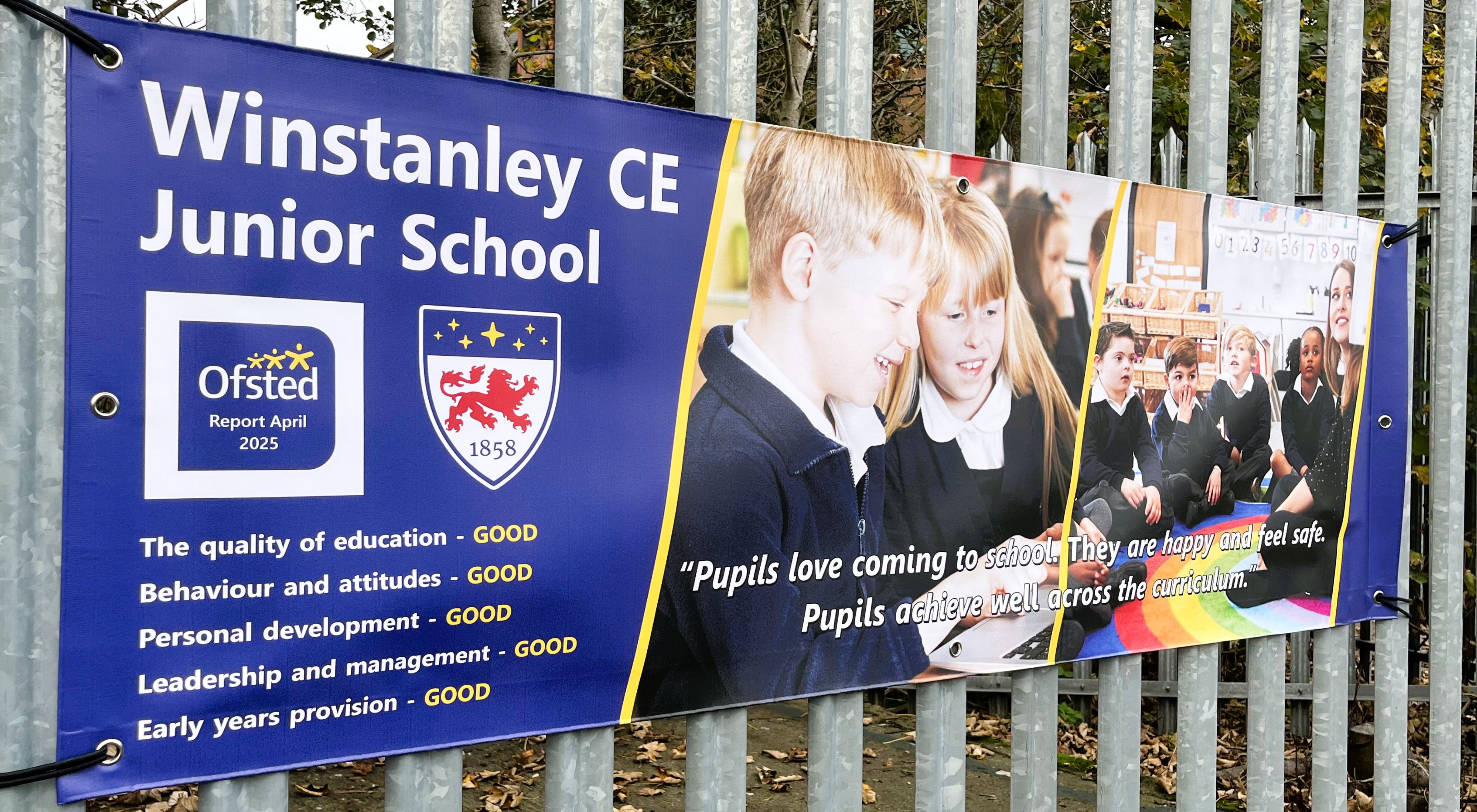 Ofsted Banners for Schools - Signs 4 Schools