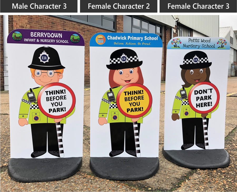 Child Friendly Custom Safety Pavement Signs - Signs 4 Schools