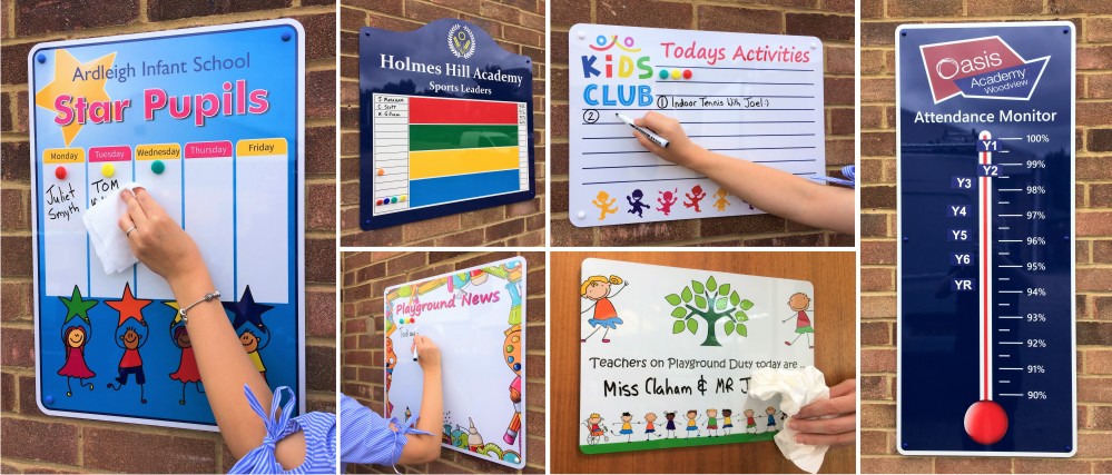 Custom Printed Whiteboards for Schools - Signs 4 Schools