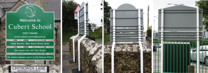 Post Mounted School Signs - Signs 4 Schools