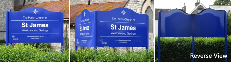 Premium Post Mounted Aluminium School Signs - Signs 4 Schools