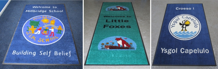 Custom Printed School Entrance Mats - Signs 4 Schools