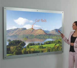 WriteOn Glass Projection Board - Signs 4 Schools
