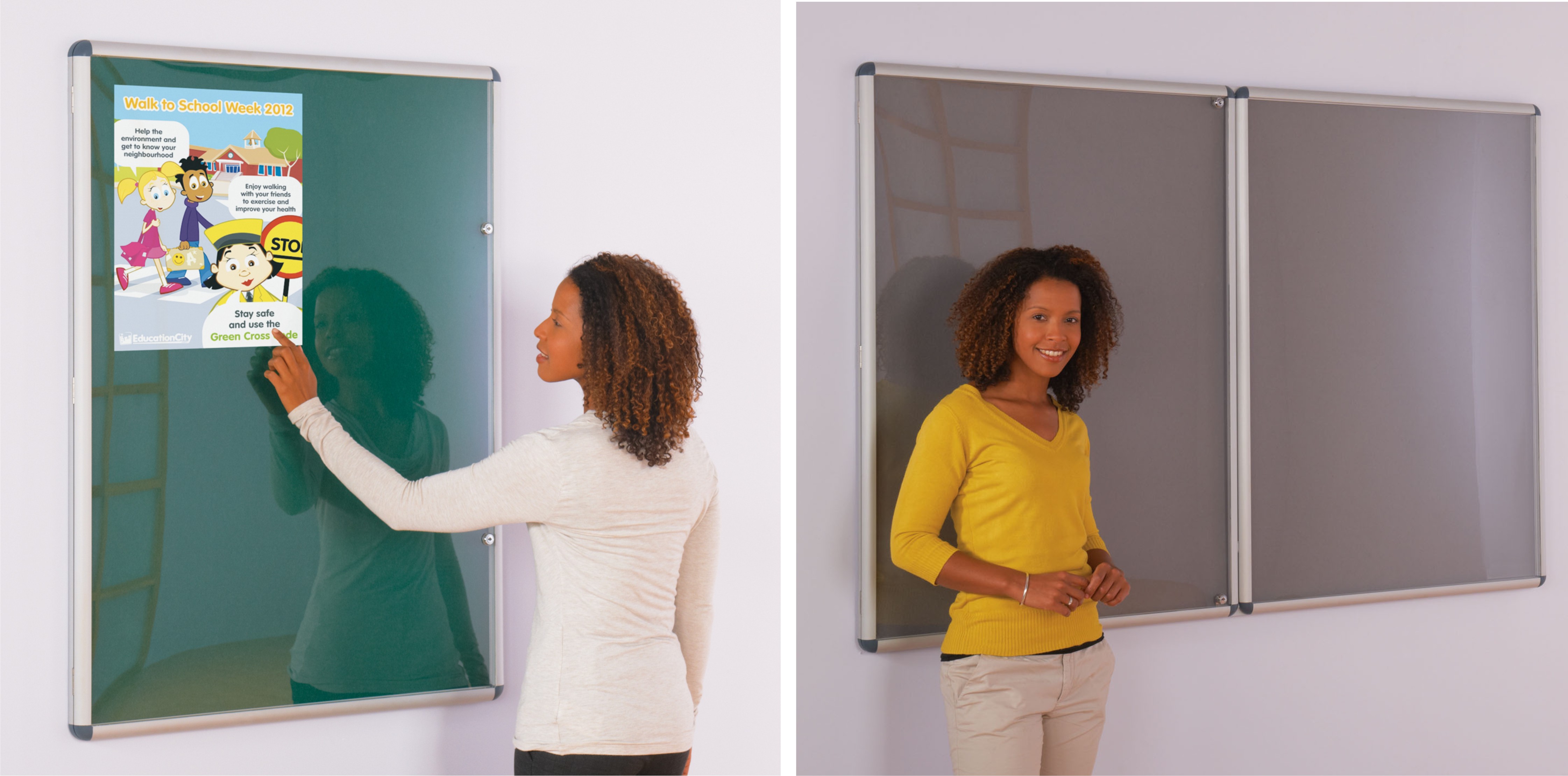 The Metro Tamperproof Noticeboard - Signs 4 Schools