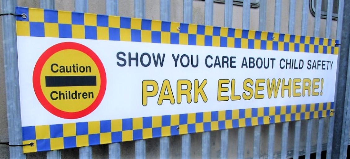 School No Parking Banners - Signs 4 Schools