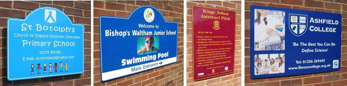 Wall Mounted ACM Signs - Signs 4 Schools
