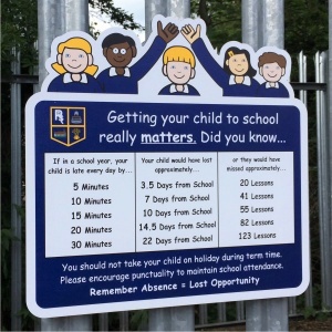 School Attendance Encouragement Signs - Signs 4 Schools