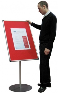 The Scribe - Freestanding Foyer / Notice Board - Signs 4 Schools