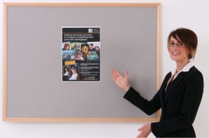 Hardwood Framed Sundeala Noticeboards - Signs 4 Schools