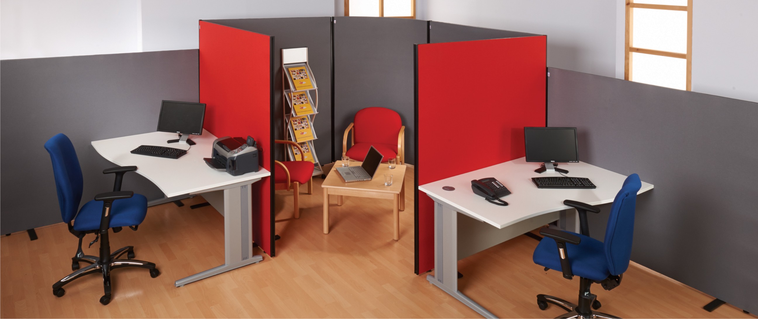 BusyScreen - Classic Floor Partition Systems - Signs 4 Schools