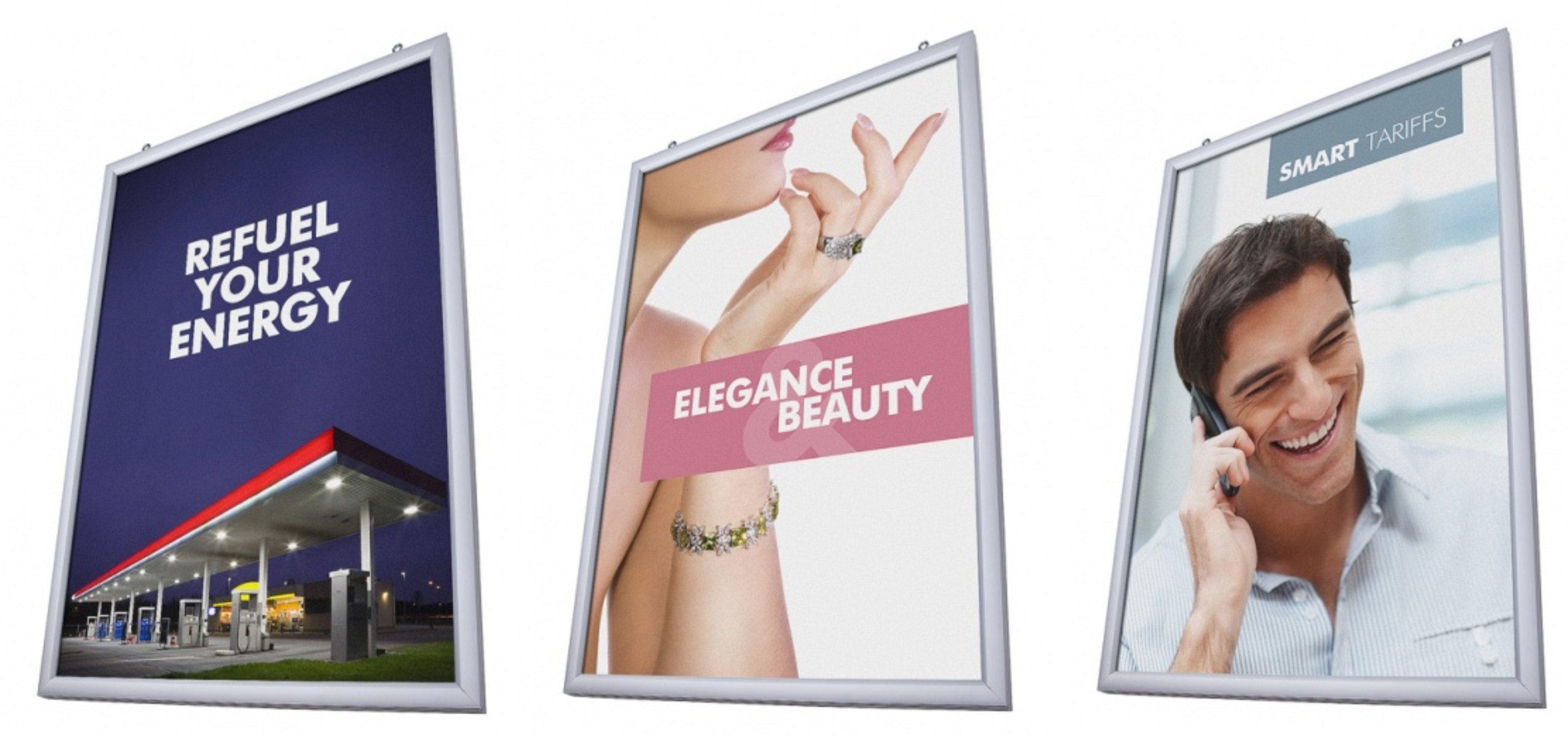 Double Sided LED Hanging Light Box - Signs 4 Schools