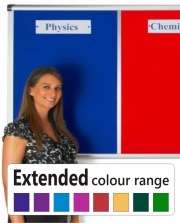 Extended Colour Range Notice Boards - Signs 4 Schools