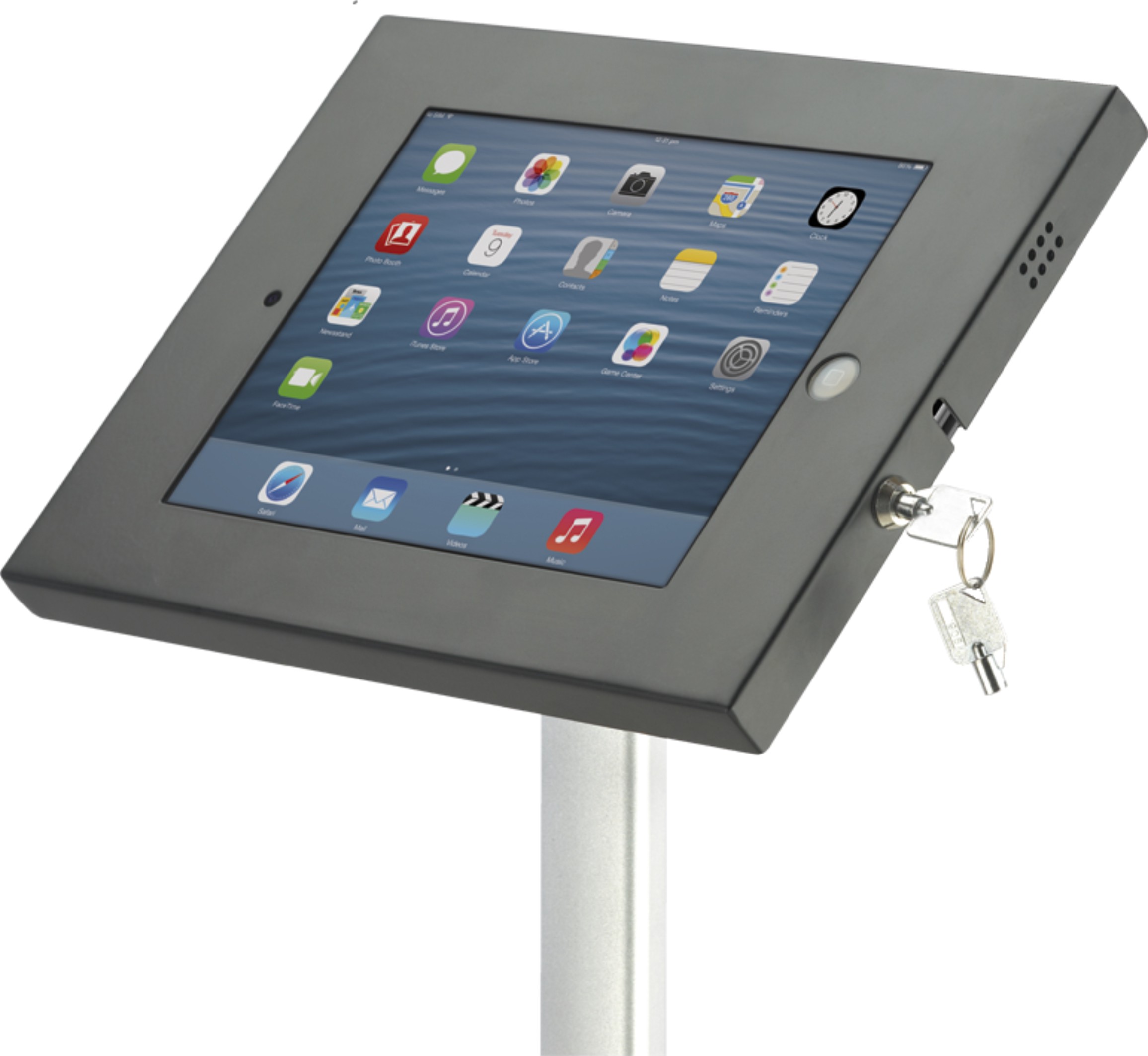 Freestanding Lockable iPad Holder - Signs 4 Schools