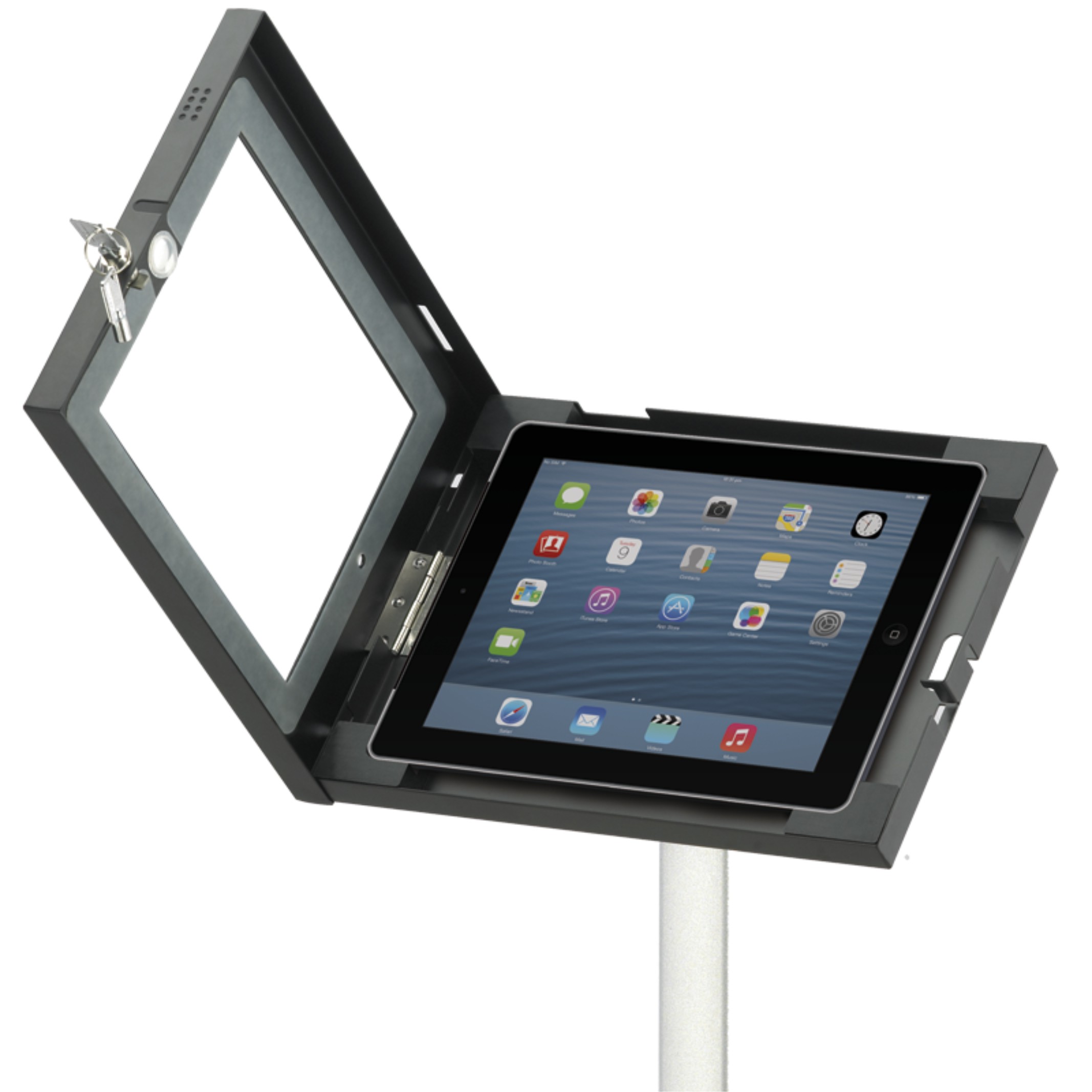 Freestanding Lockable iPad Holder - Signs 4 Schools
