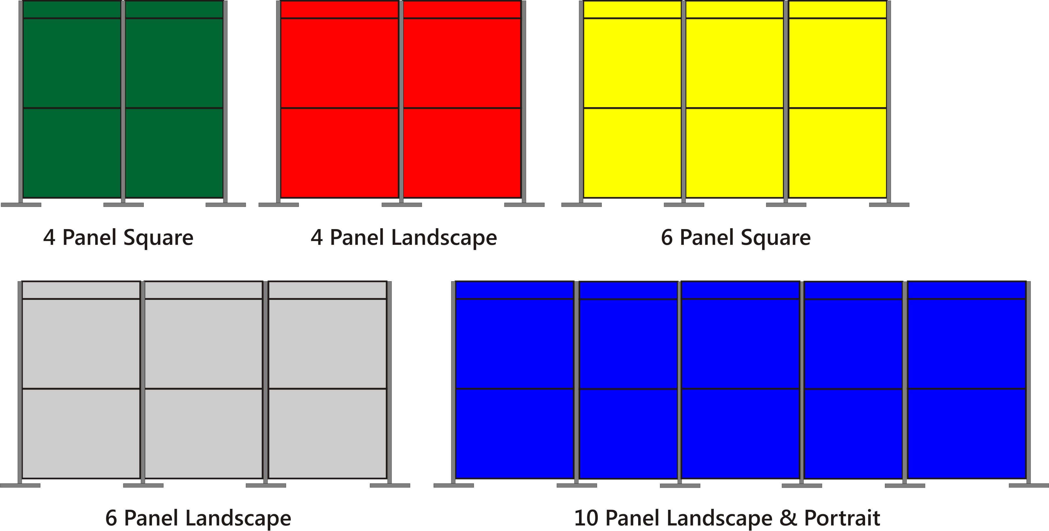 Giant Board Displays Systems - Small Format - Signs 4 Schools