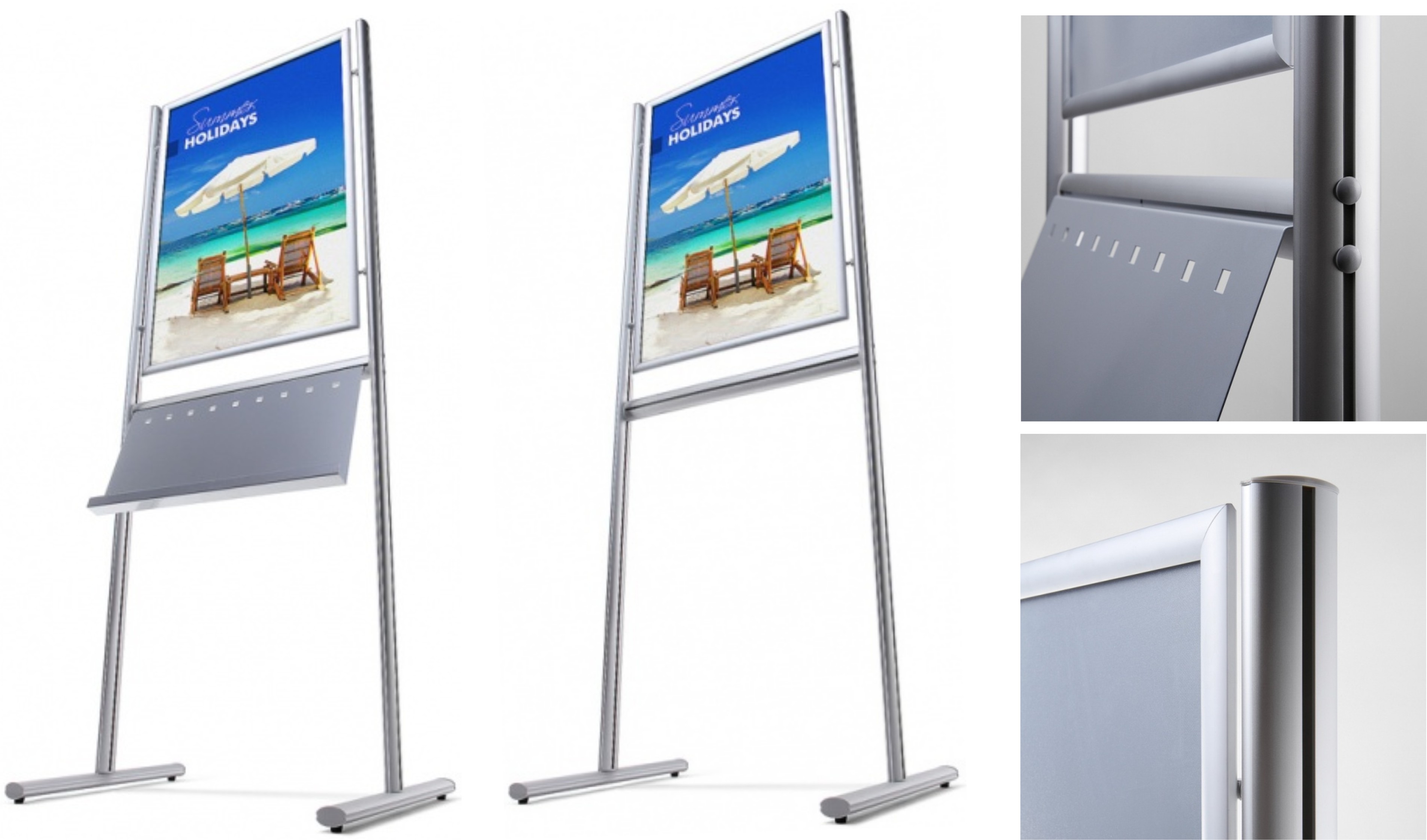 Infoboard Single Sided Poster Displays - Signs 4 Schools