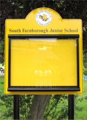 Scroll Superior School Notice Board Range - Signs 4 Schools