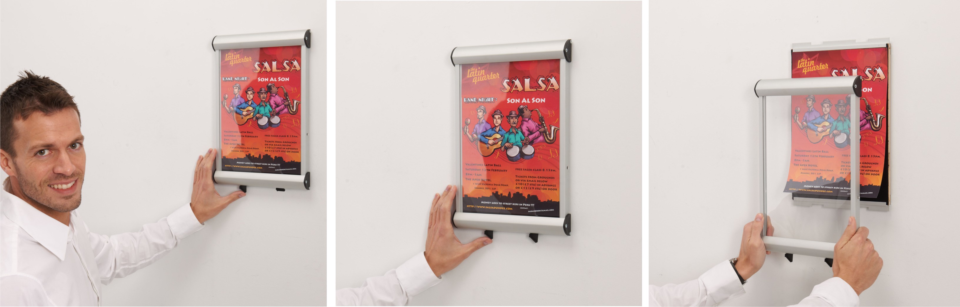 Shield Coloured Poster Holder - Signs 4 Schools