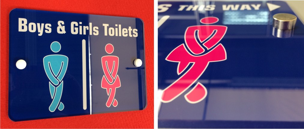 Tamper Resistant Acrylic Classroom Door Signs - Signs 4 Schools