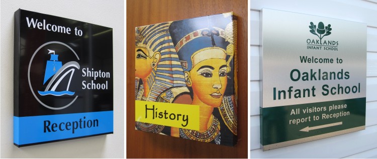 Box Tray School Signs - Signs 4 Schools