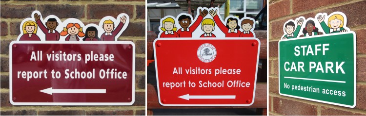Character School Notice Signs - Signs 4 Schools