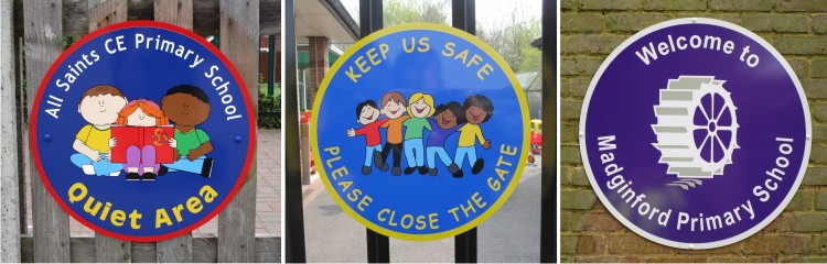Circular Play Area School Signs - Signs 4 Schools