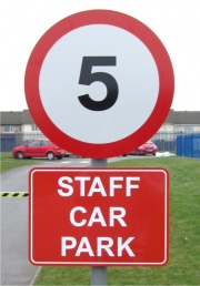 School Site Traffic Signs - Signs 4 Schools